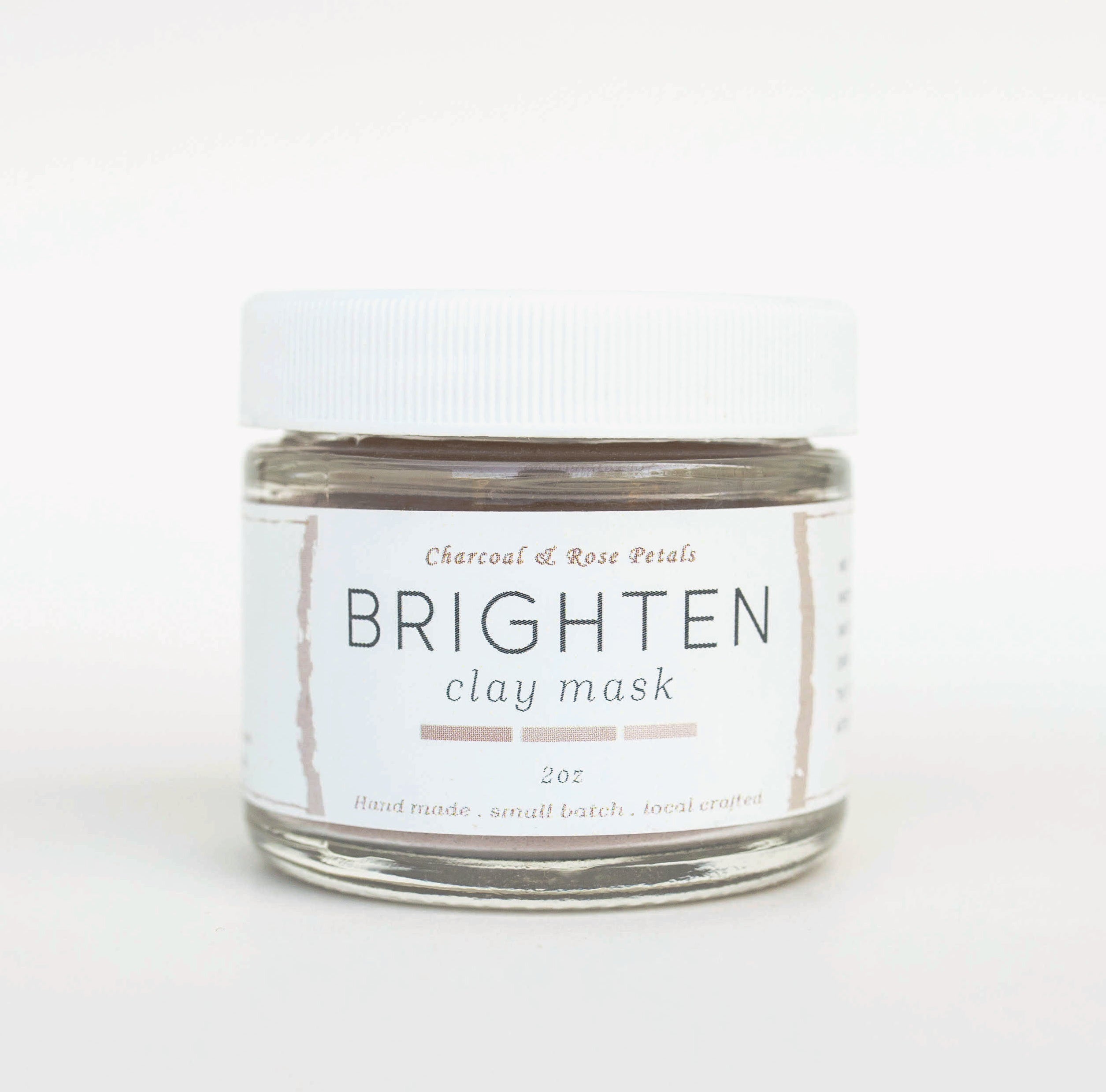 Charcoal and Rose Petals - Brighten Clay Mask – Watson & Lou